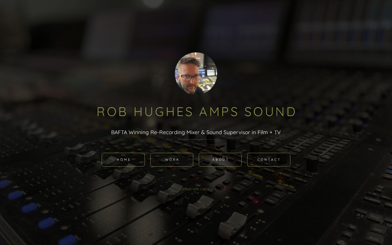 Rob Hughes AMPS - Post Production Sound